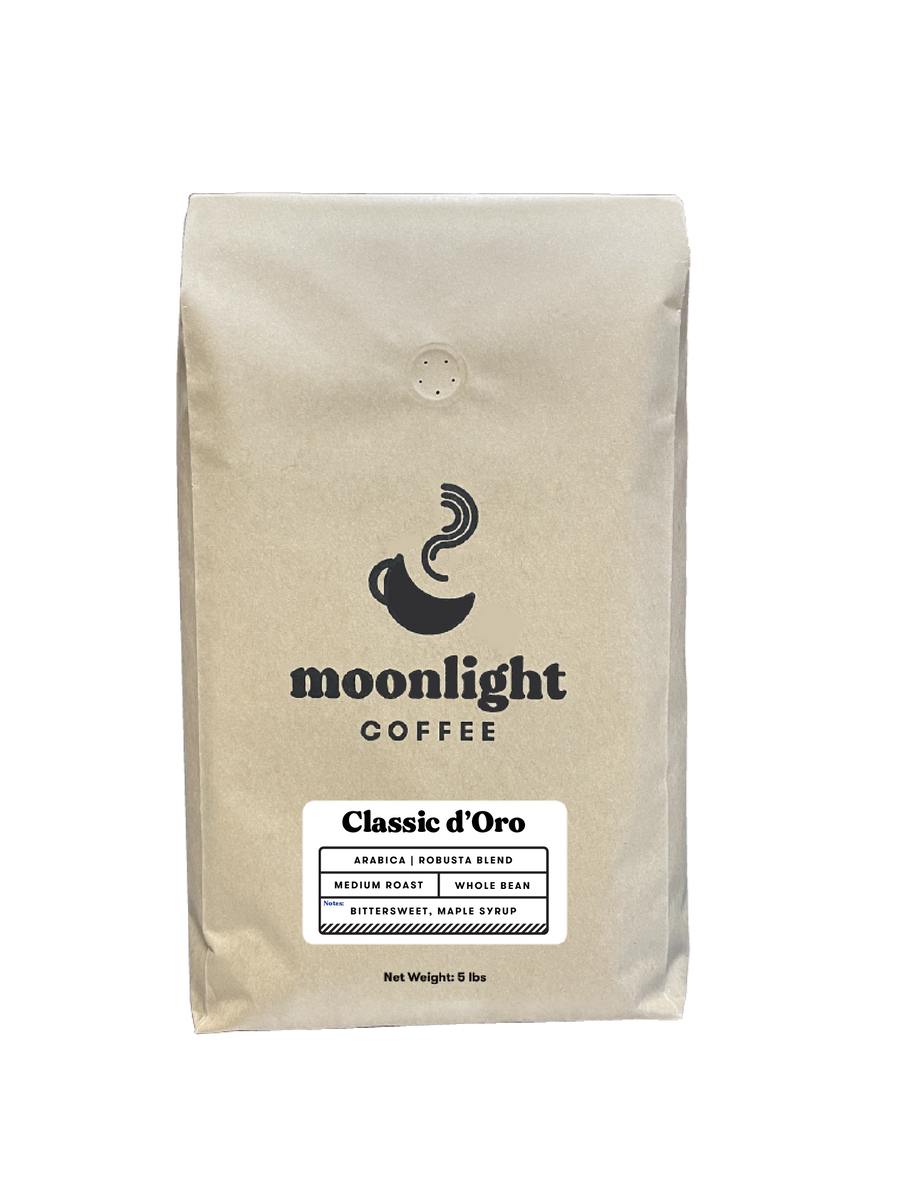 Classic d' Oro Medium Roast Coffee - Buy Today – Moonlight Coffee